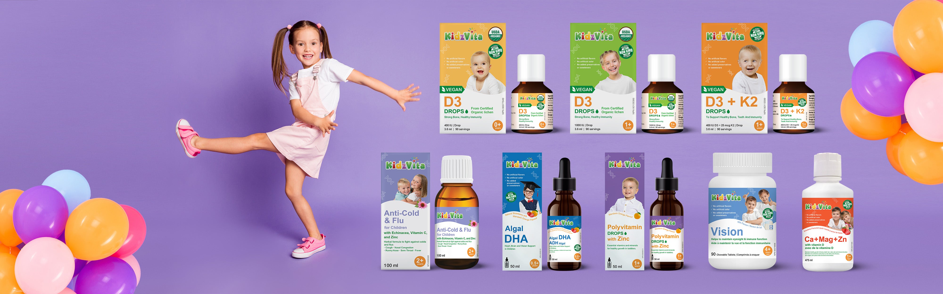 Organic Vitamin and Supplements for Kids – Kidzvitaca